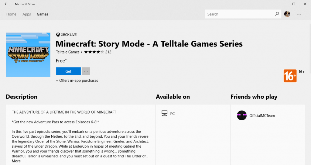 Microsoft дарит первый сезон Minecraft Story Mode · FromGate Online