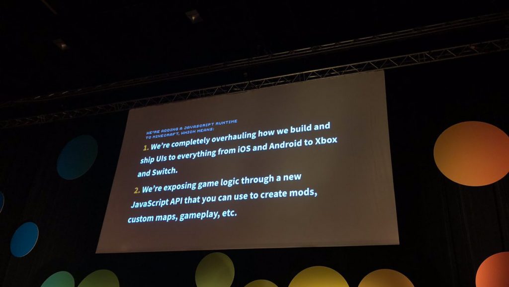Новый интерфейс Minecraft показали на конференции Dot JS · FromGate Online